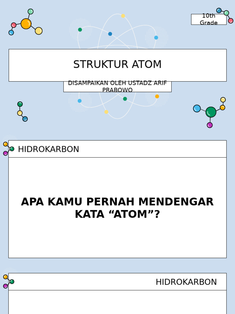 Struktur Atom | PDF