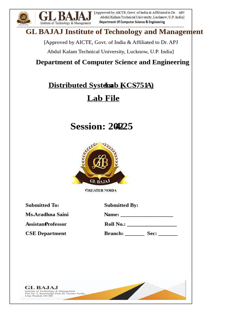 Distributed system index | PDF