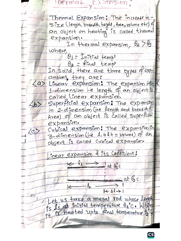 Thermal Expansion Note | PDF