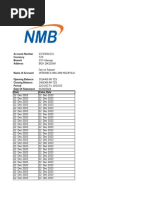 M-Pesa Tariffs - Latest 2025 | PDF