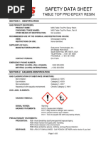 EPOFIX Resin Safety Data Sheet | PDF | Toxicity | Dangerous Goods
