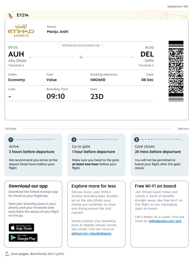 BOARDING PASS-MJ | PDF