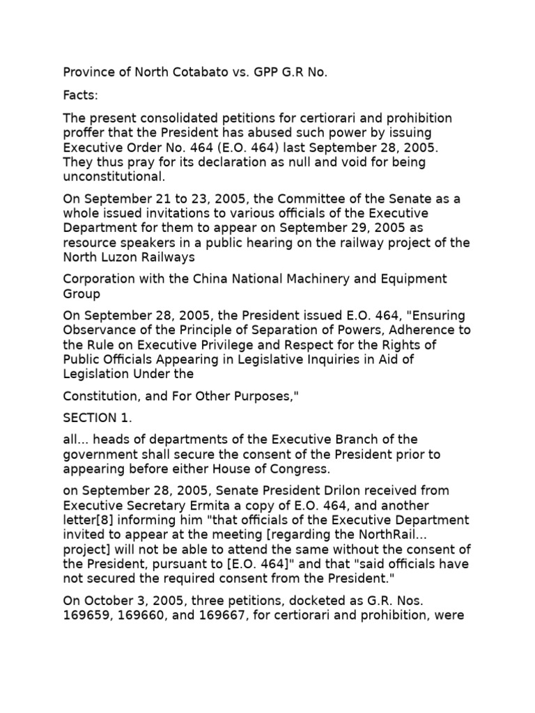 Province of North Cotabato Vs | PDF