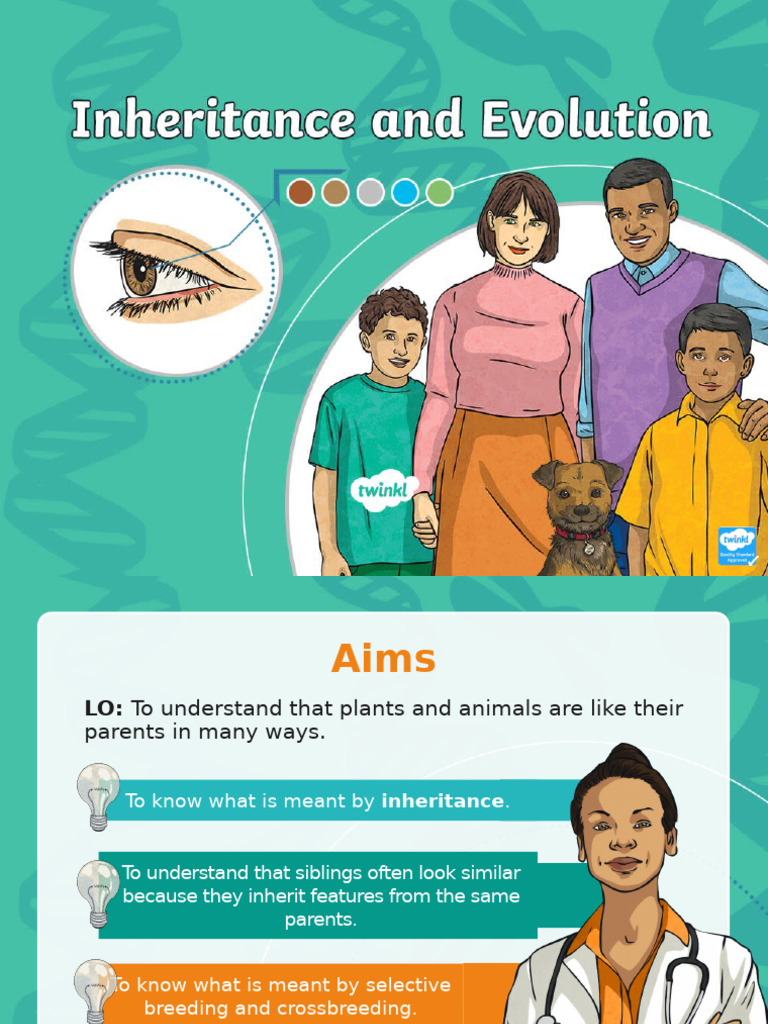 New Inheritance and Evolution Powerpoint | PDF | Domestication ...