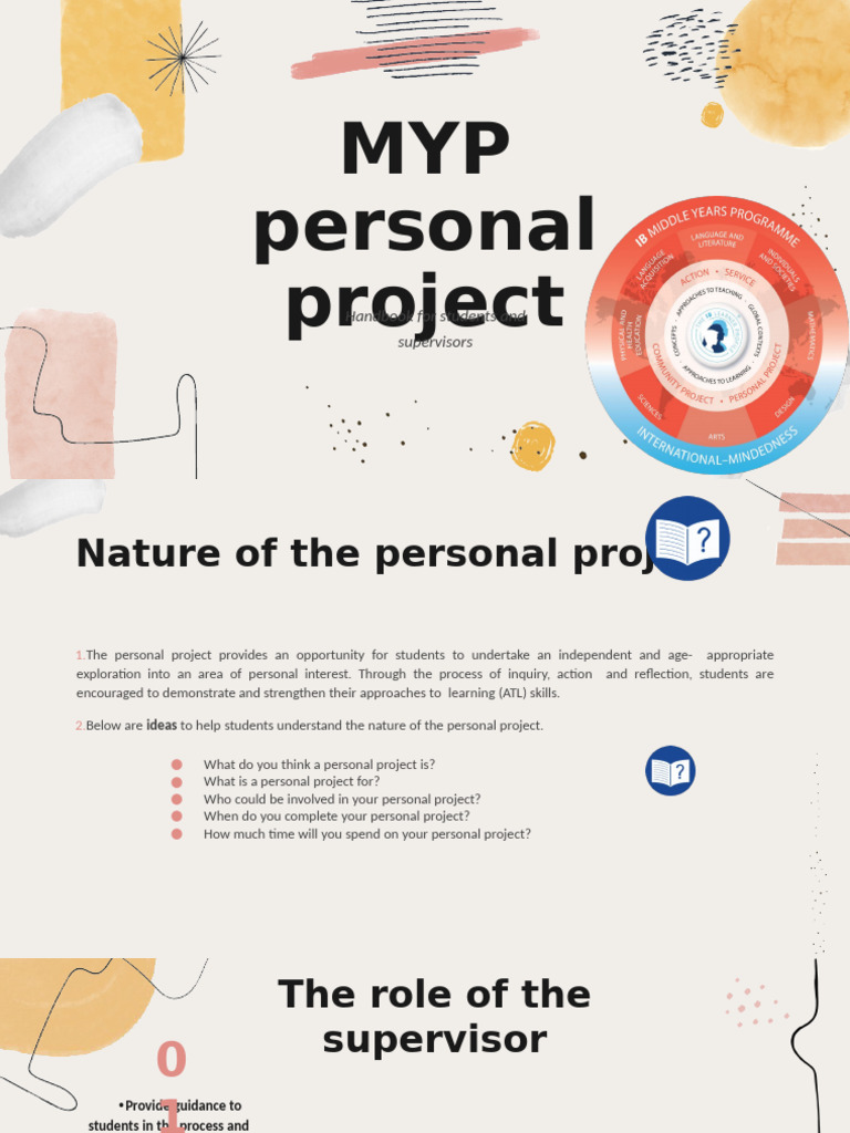 MYP Personal Project (Fadi) | PDF | Goal | Learning