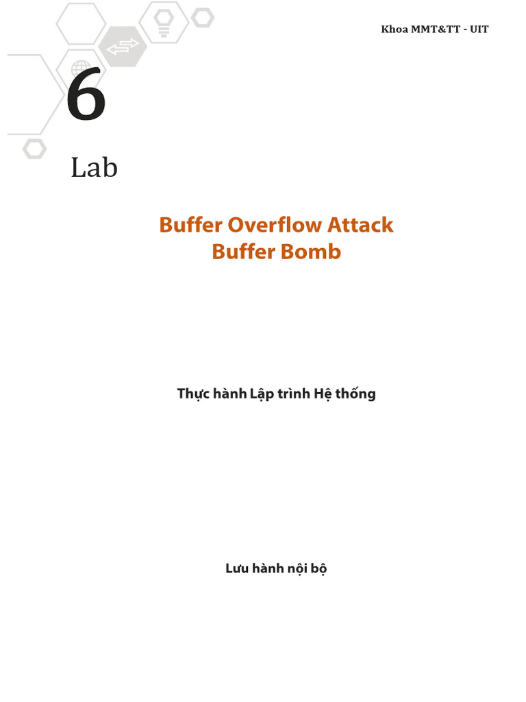 Lab 6.2 - Buffer Bomb Lab (All) | PDF