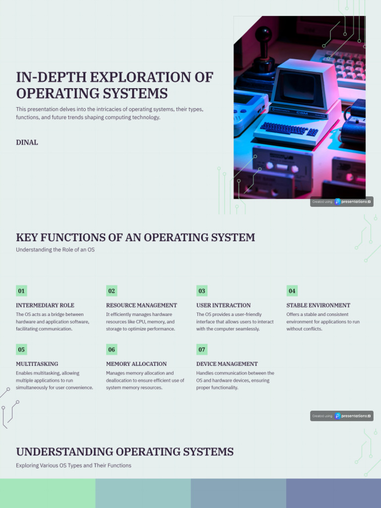 Comprehensive Analysis of Operating Systems | PDF