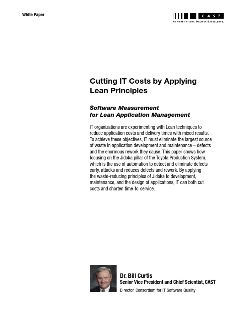 Cast WP Lean Application Management Web | PDF | Lean Manufacturing ...