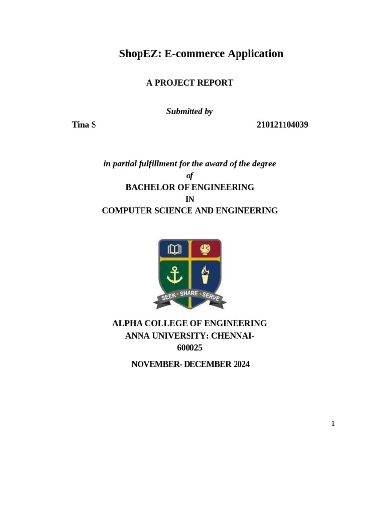 TINA NM REPORT | PDF | Analytics | Databases