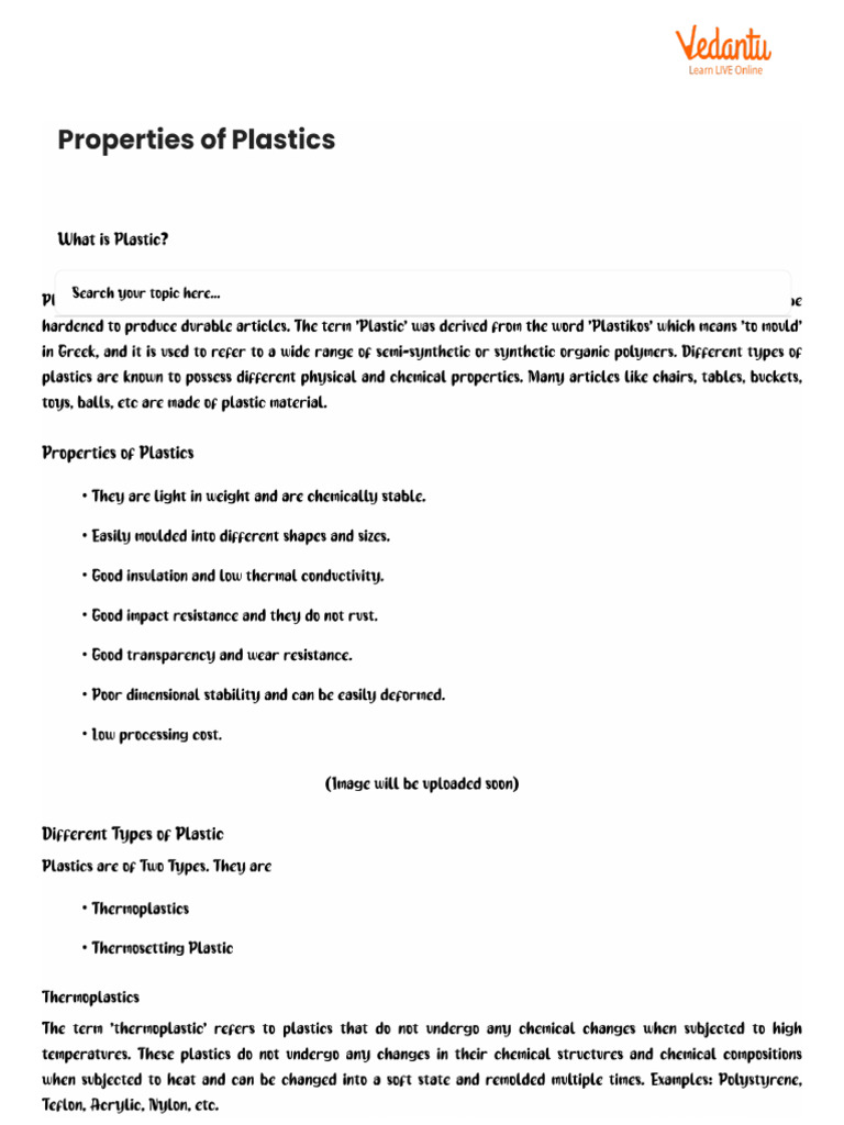 Properties of Plastics | PDF