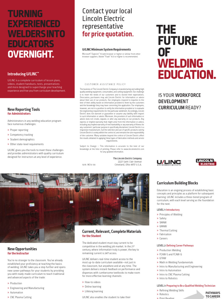 The Future of Welding Education | PDF | Curriculum | Implied Warranty