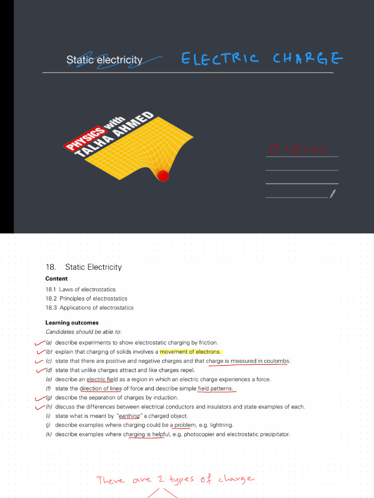 Static Electricity | PDF | Electric Charge | Electron