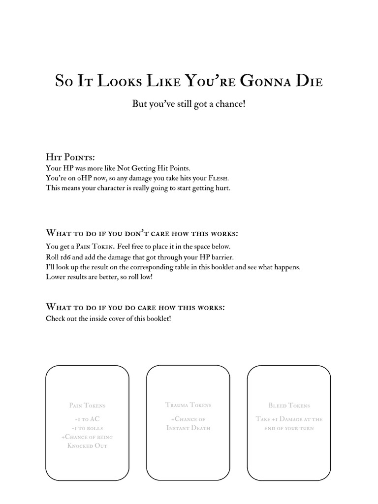RPG Combat Survival Guide | PDF | Arm | Hip