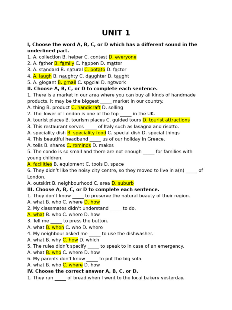 Global Unit1 Hs | PDF
