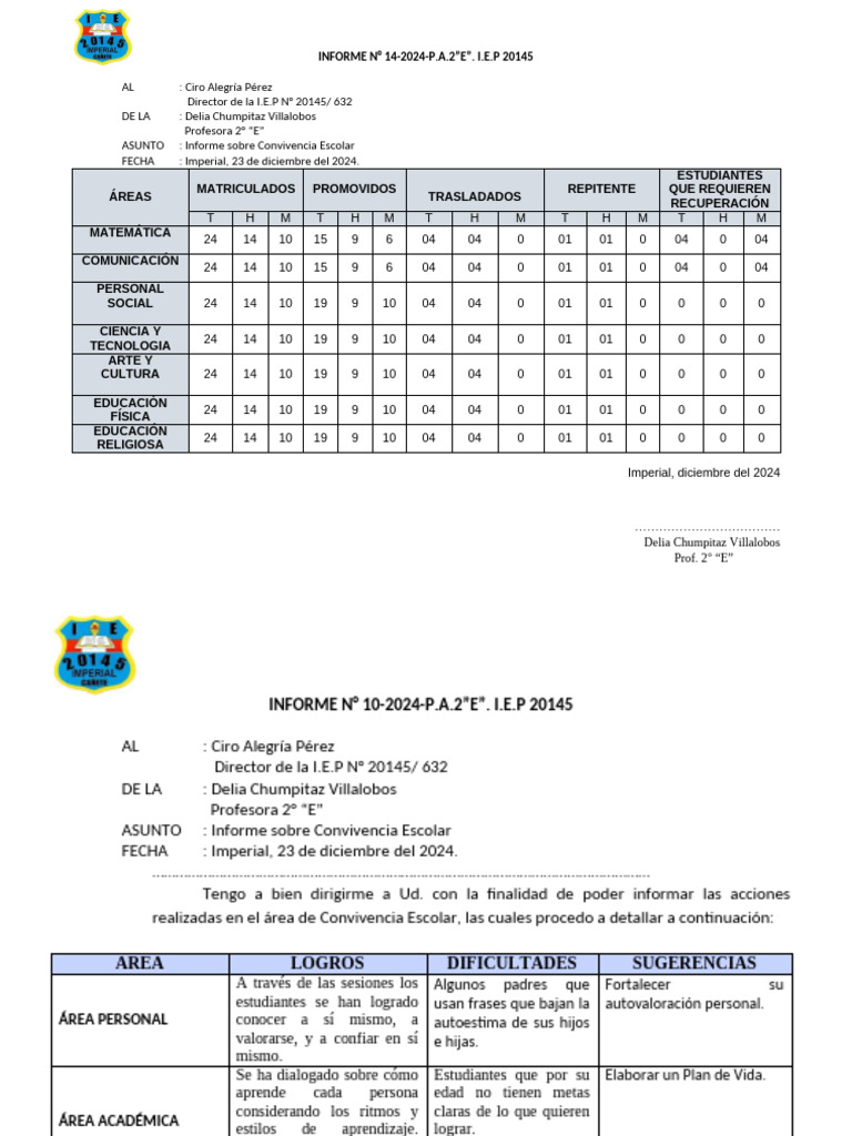 Documentos de Fin de Año Delia | PDF | Números | Sustracción