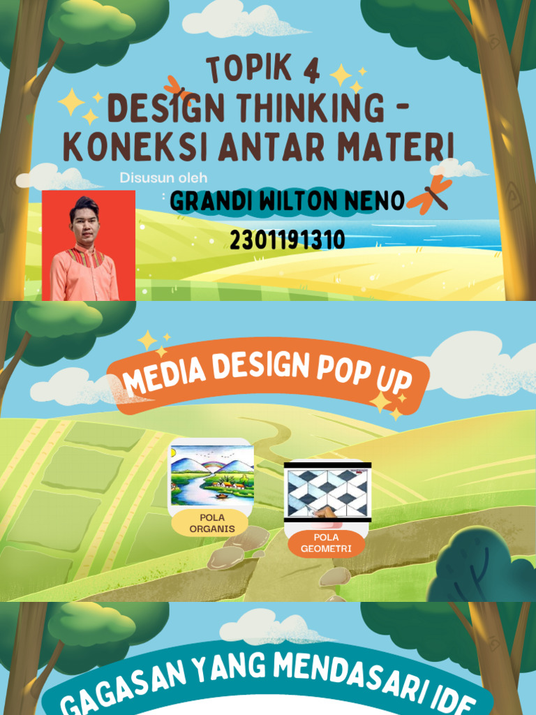 Topik 4 - Koneksi Antar Materi - Design Thinking | PDF