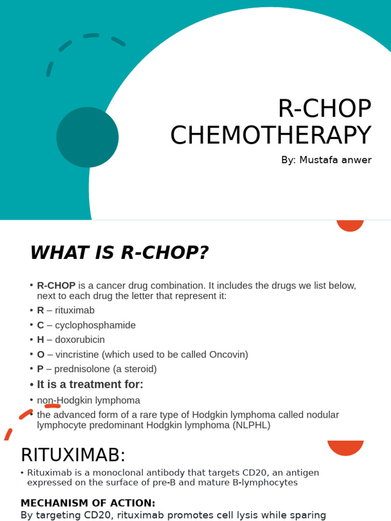 R-CHOP | PDF | Chemotherapy | B Cell