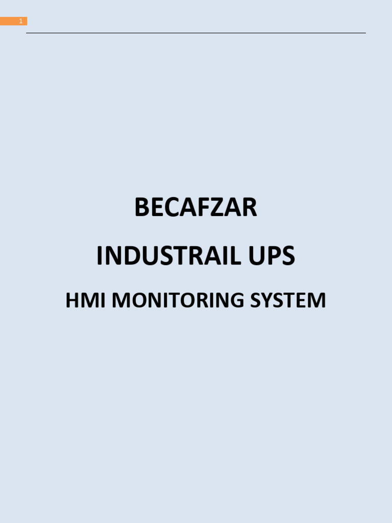 UPS-HMI-USER-GIDE-ENGLISH | PDF | Battery Charger | Power Inverter