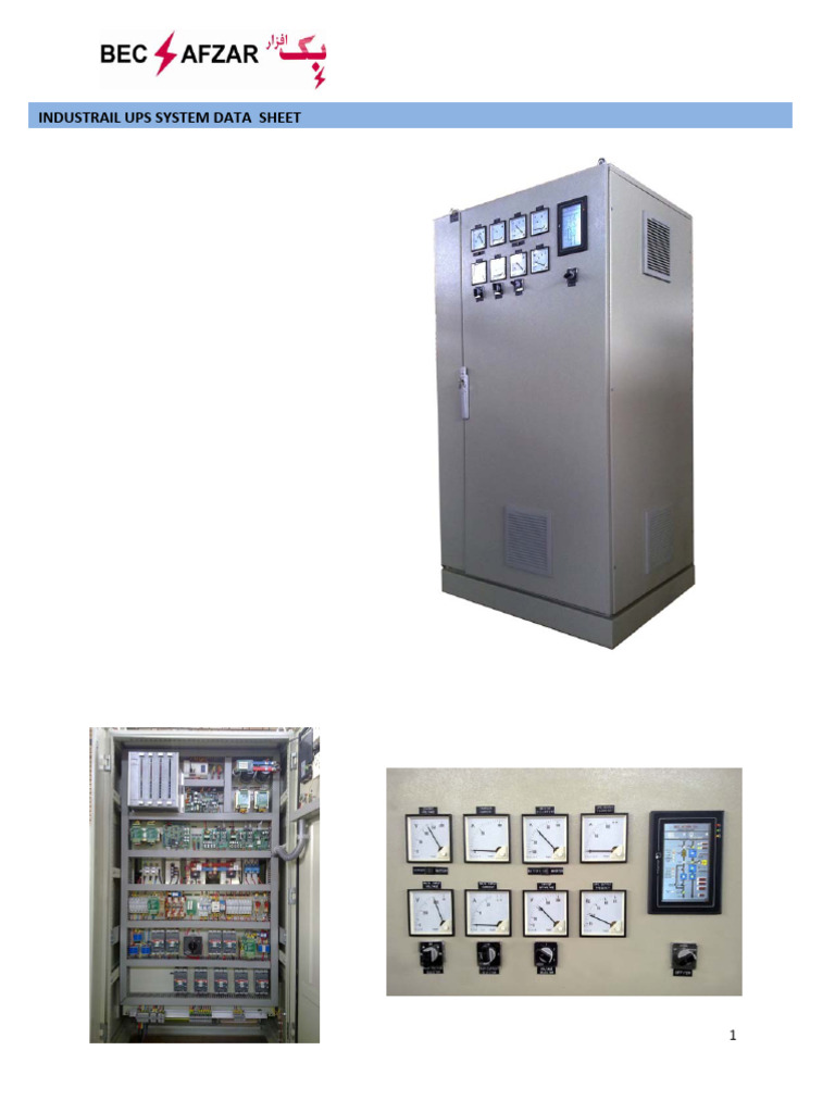BECAFZAR UPS+HMI Catalog | PDF | Power Inverter | Electrical Engineering