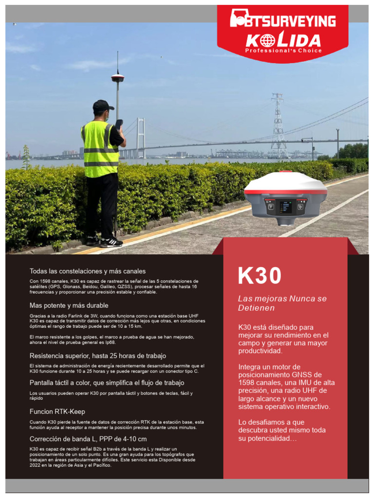 BT_Kolida_K30 | PDF | Sistema de Posicionamiento Global | Telecomunicaciones