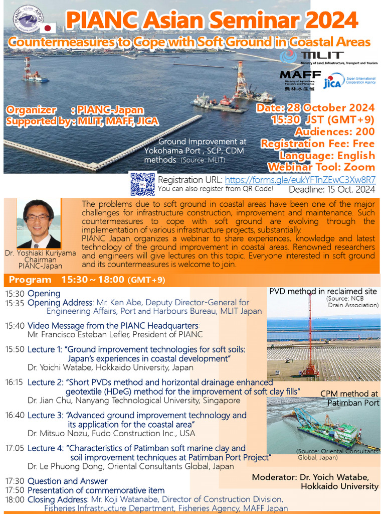 PIANC Asian Seminar 2024 Flyer en Final 2 | PDF | Engineering