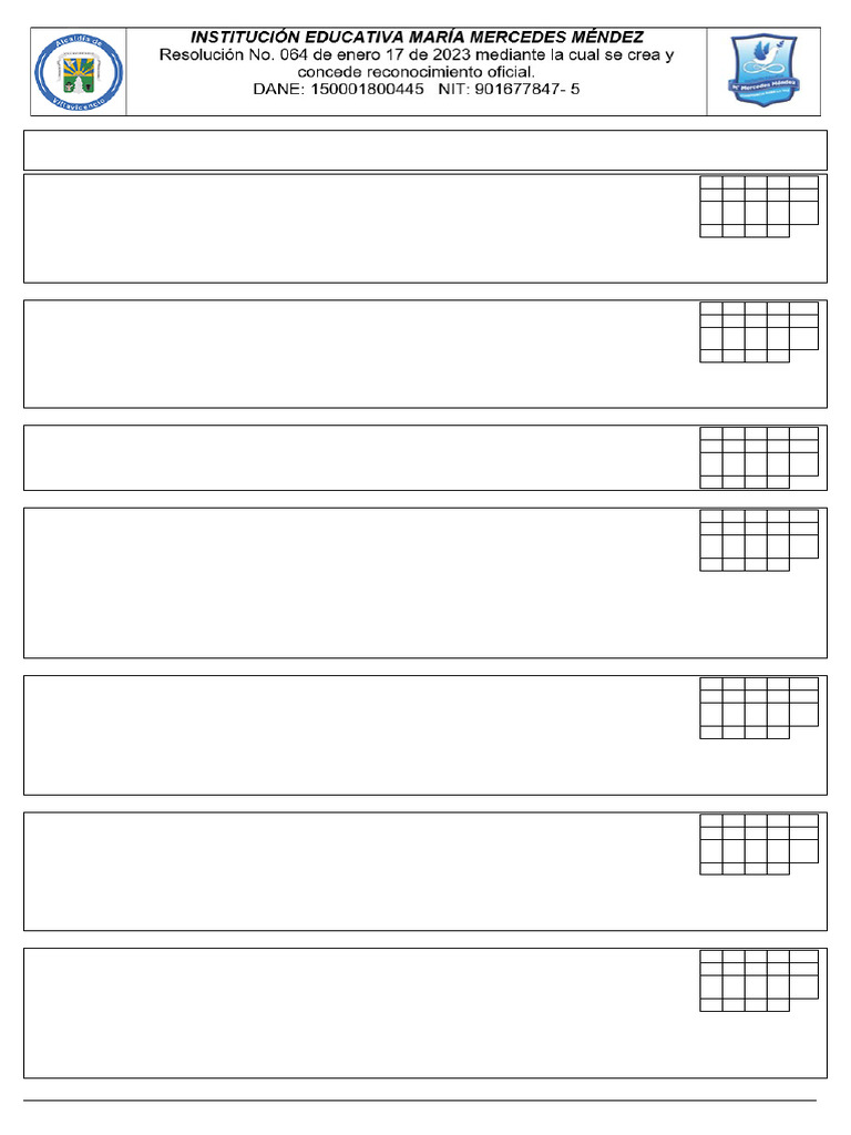 RPT Boletin Numerico 2 | PDF | Maestros | Aprendizaje