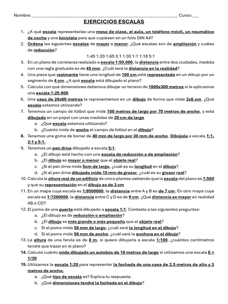 Escalas | PDF