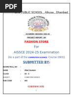 Computer Project (School Management System) | PDF | Sql | Relational Database