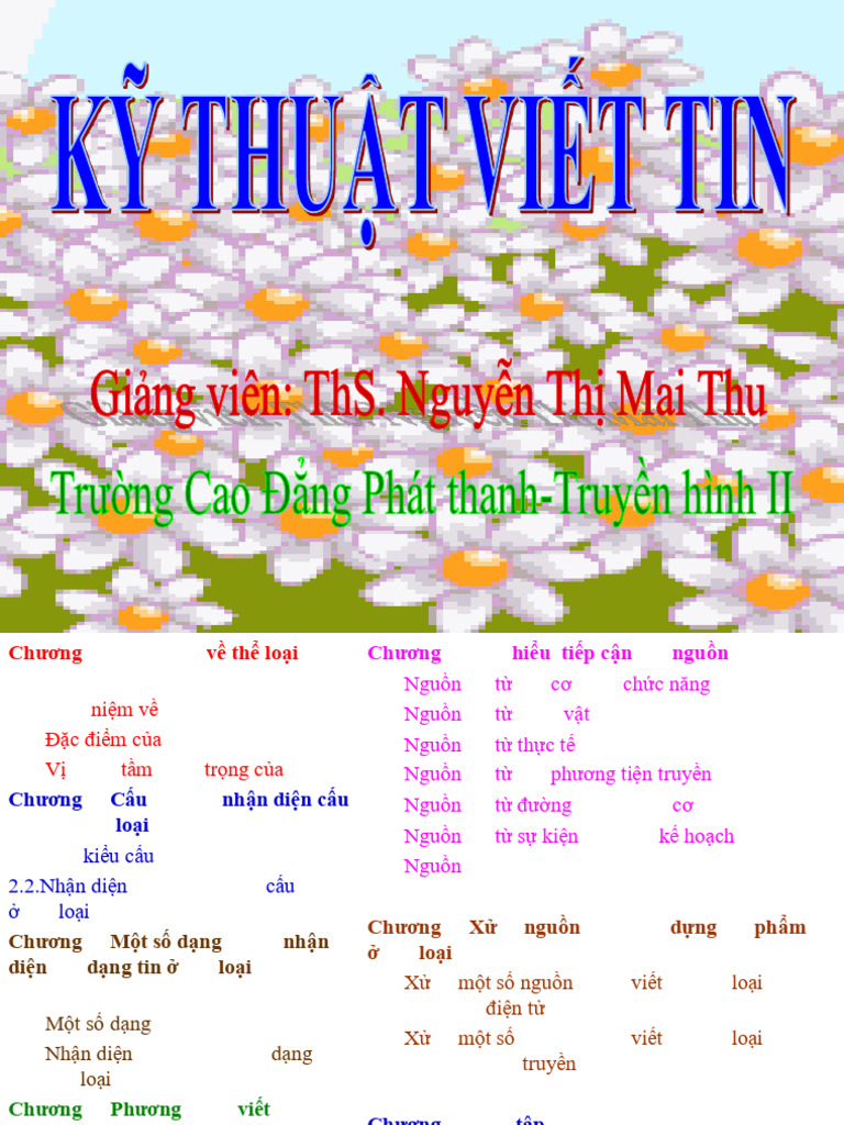 Ky Thuat Viet Tin | PDF