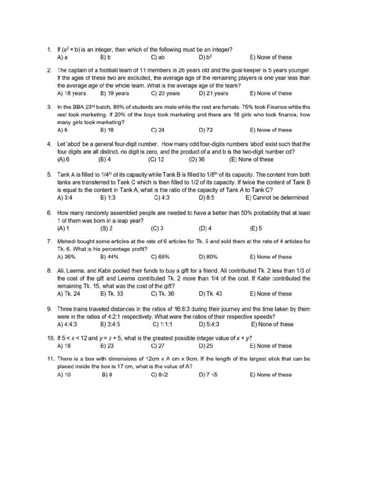 math practice 3 | PDF