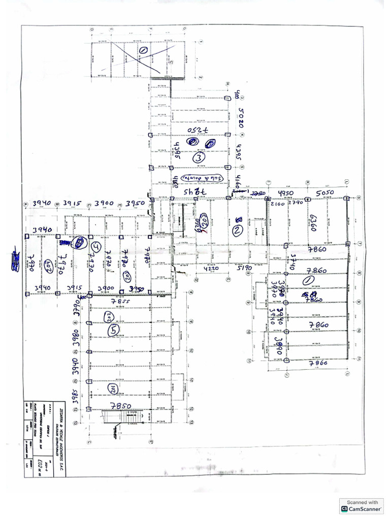Medidas Reales Pabellon J | PDF