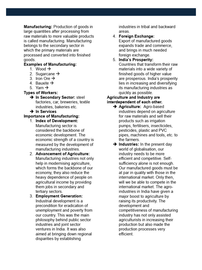 Manufacturing Industries | PDF | Water Pollution | Materials