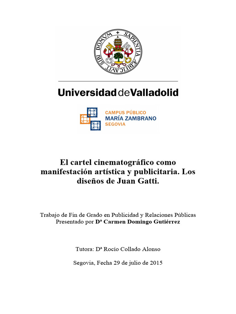 TFG-N 338 | PDF | Póster | Art Nouveau