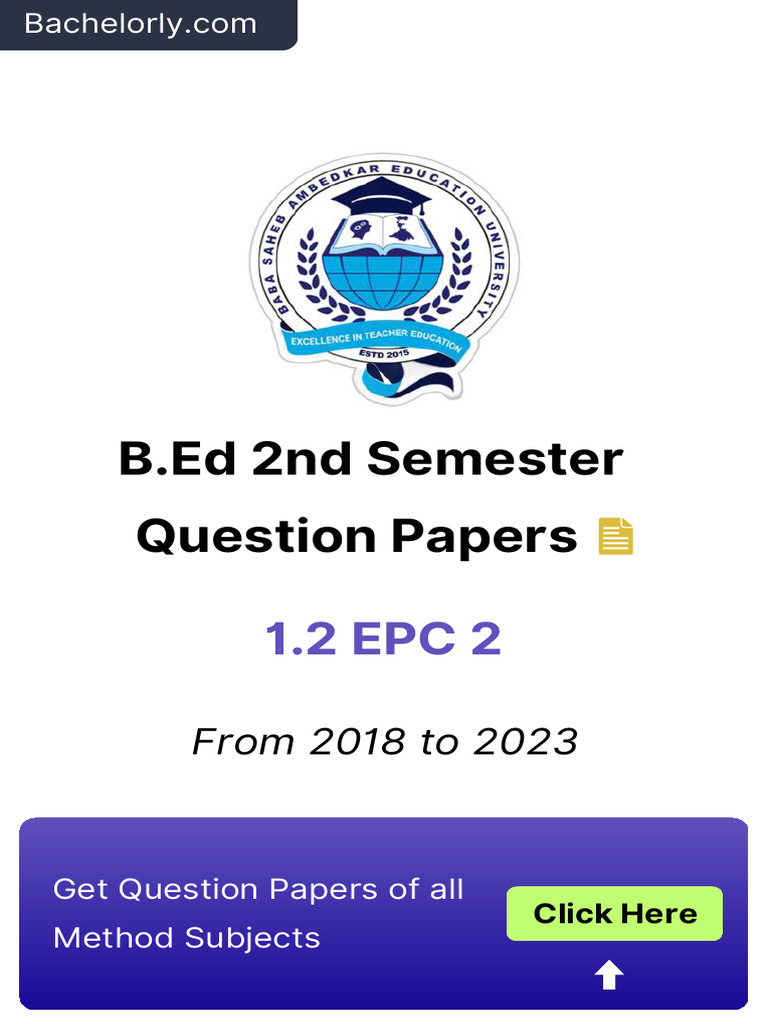 EPC 2 All Questions | PDF | Question | Educational Assessment And Evaluation