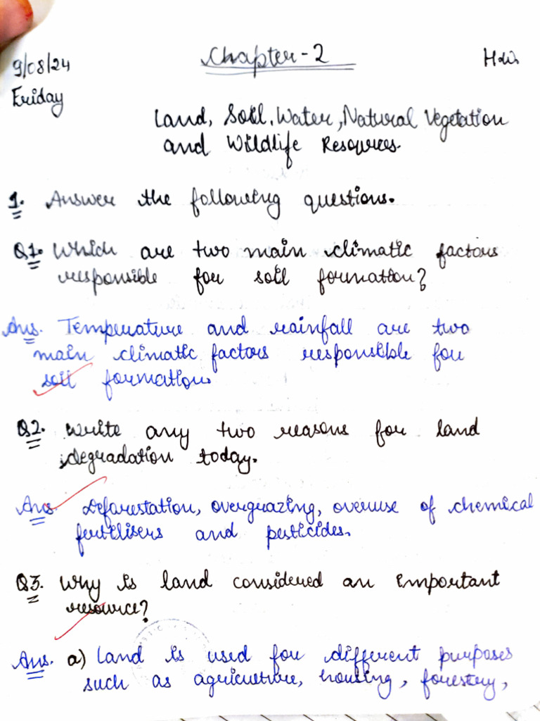 8th Class Geography Chap 2 | PDF