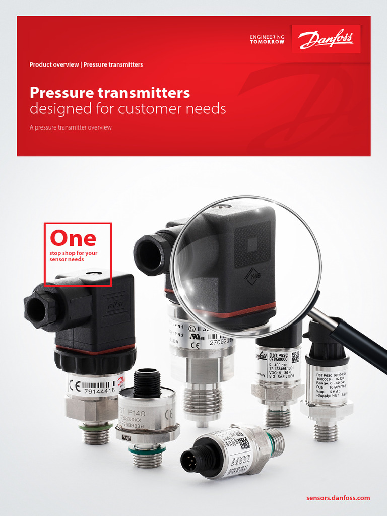 Danfoss Pressure Sensors | PDF | Energy Technology