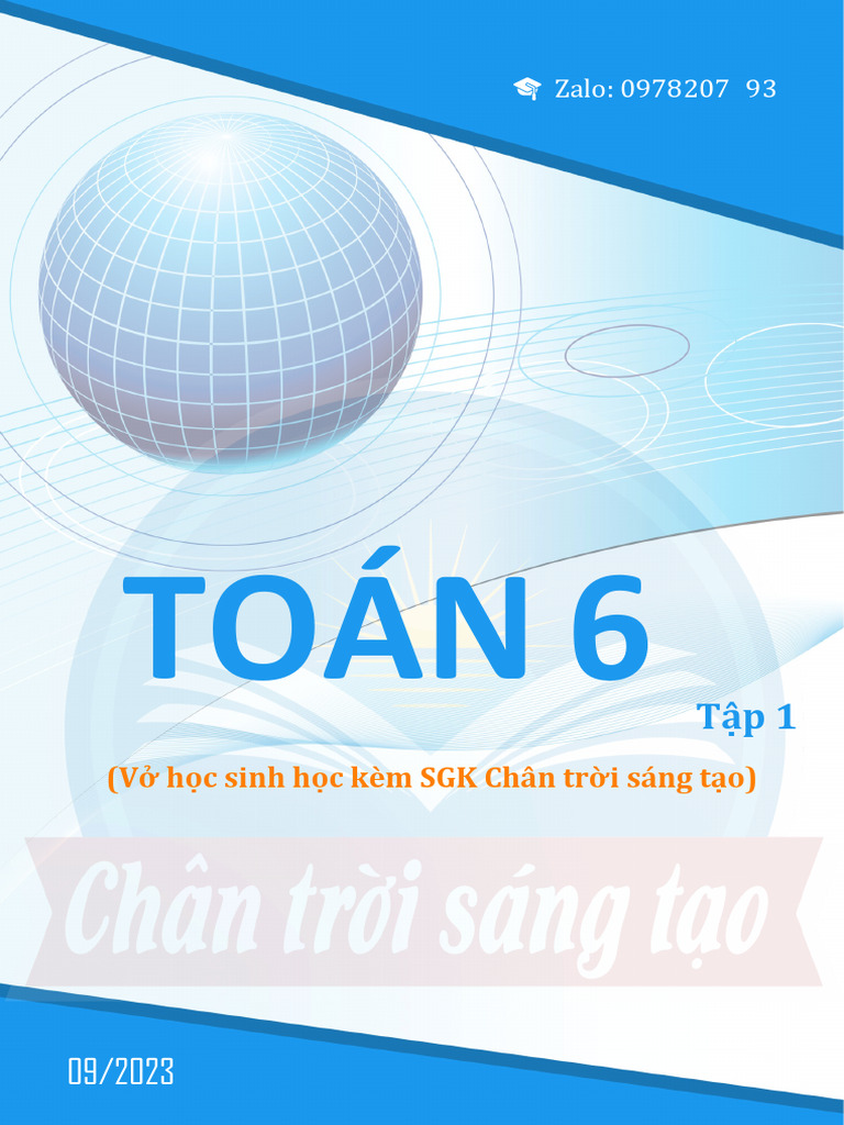 Vo bai tap chan troi sang tao lop 6 tap 1 | PDF