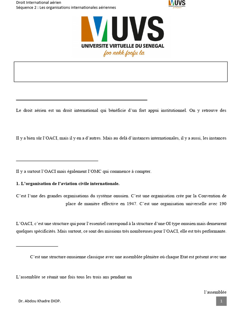 Séquence 2 | PDF | Accord général sur le commerce des services | Organisation mondiale du commerce