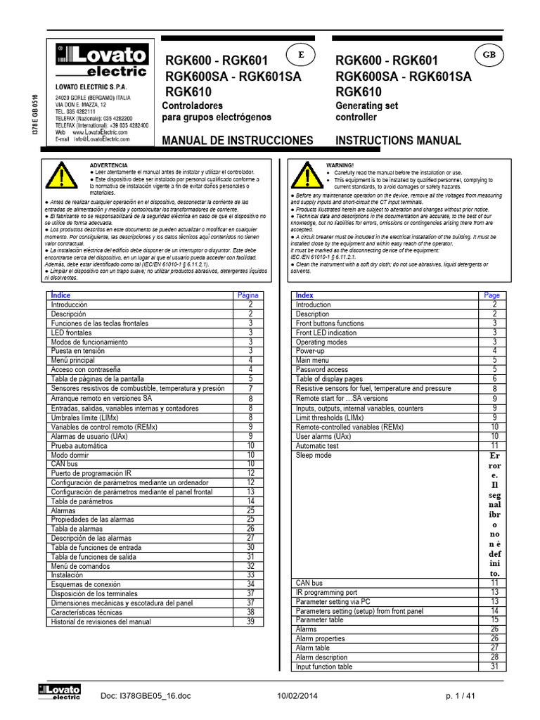RGK 600 | PDF | Contraseña | Bienes manufacturados
