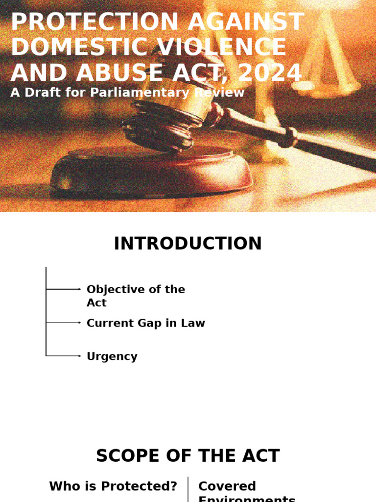 Protection Against Domestic Violence | PDF