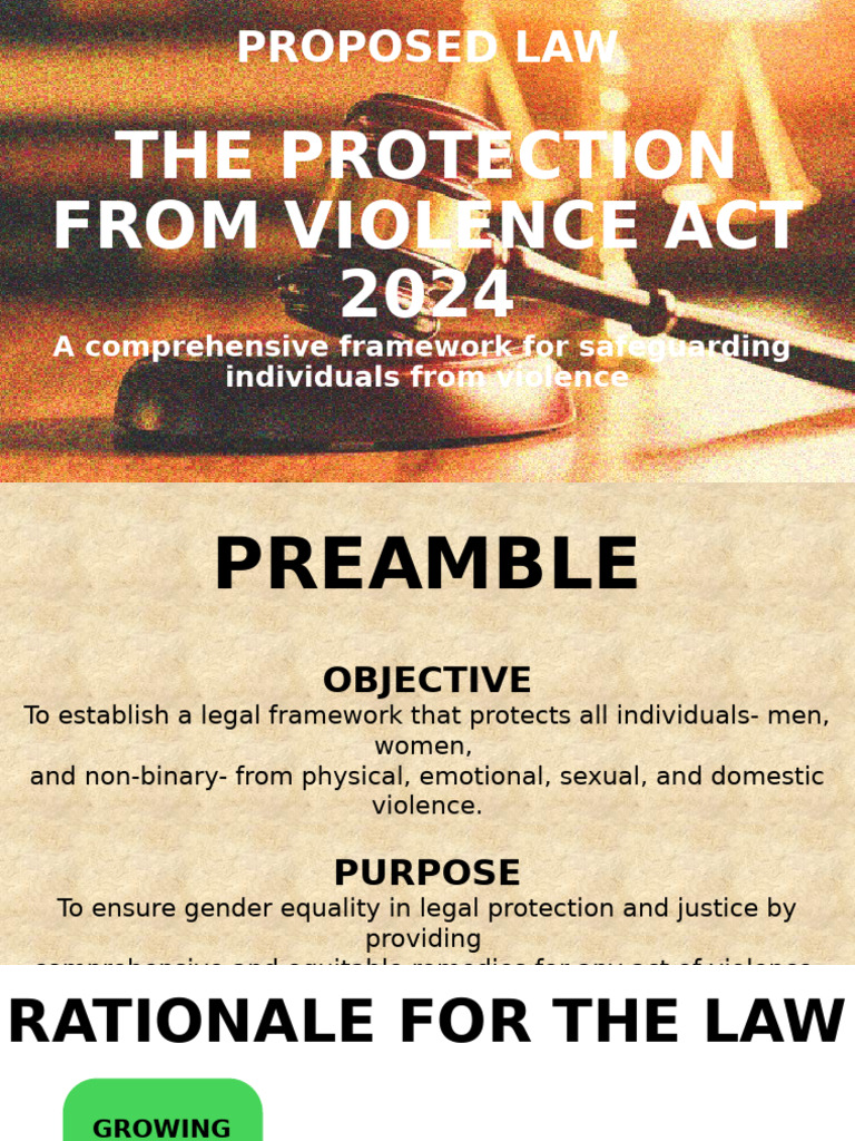 Proposed Law | PDF | Violence | Misconduct