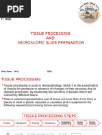 Histology Slide Preparation Guide | PDF | Fixation (Histology) | Staining