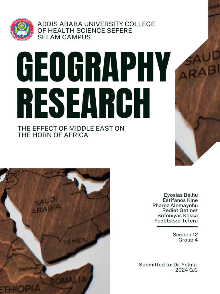 Geo Cover Page Final | PDF