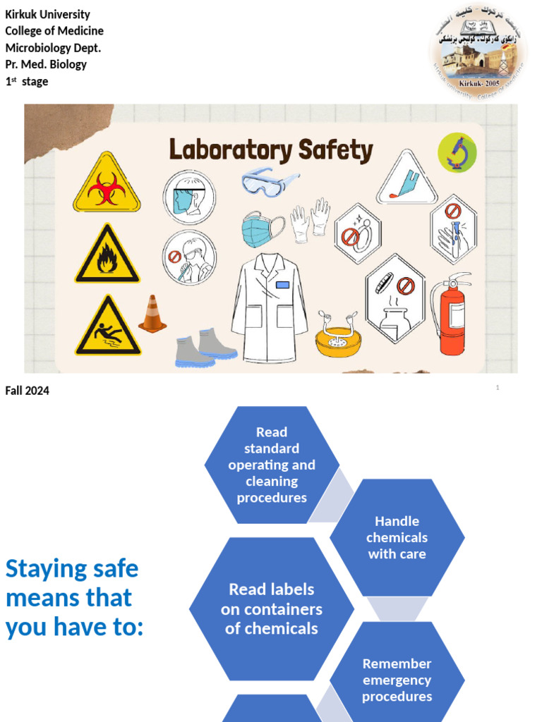 Lab Safety Guidelines-1 | PDF