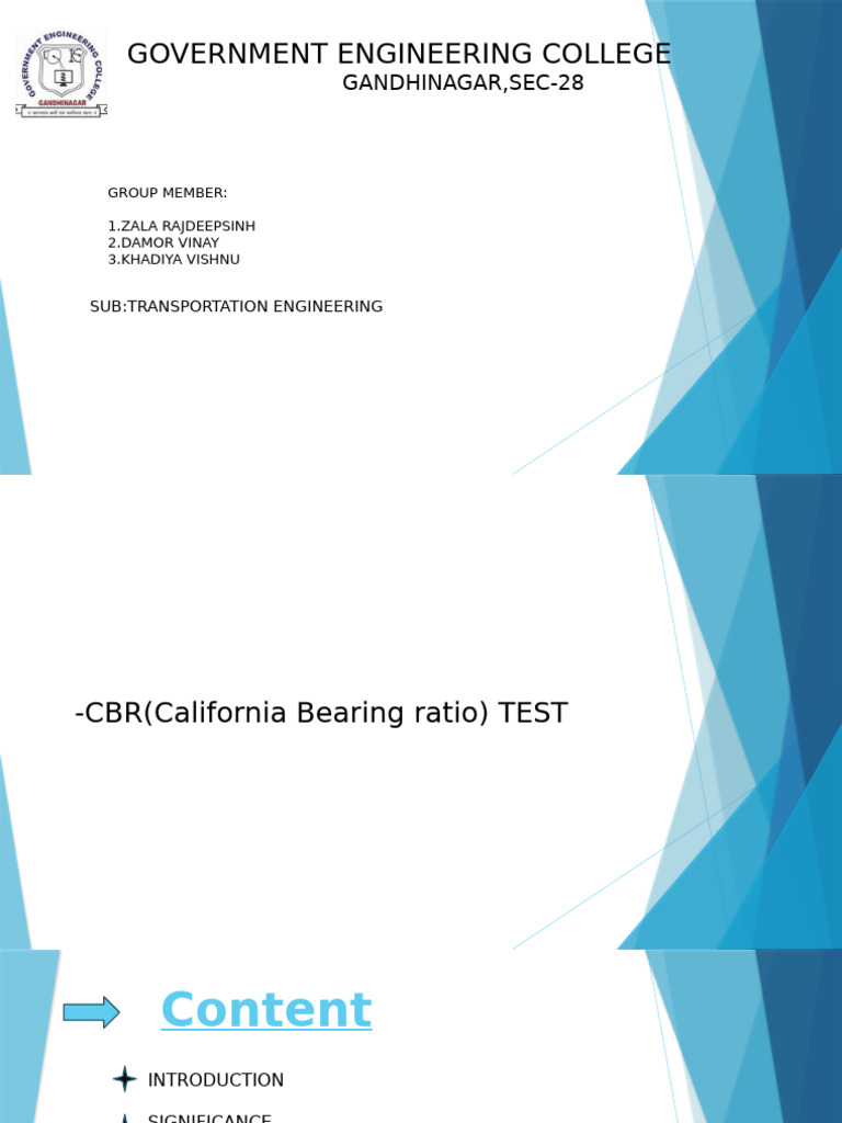 Government Engineering College: Gandhinagar, Sec-28 | PDF