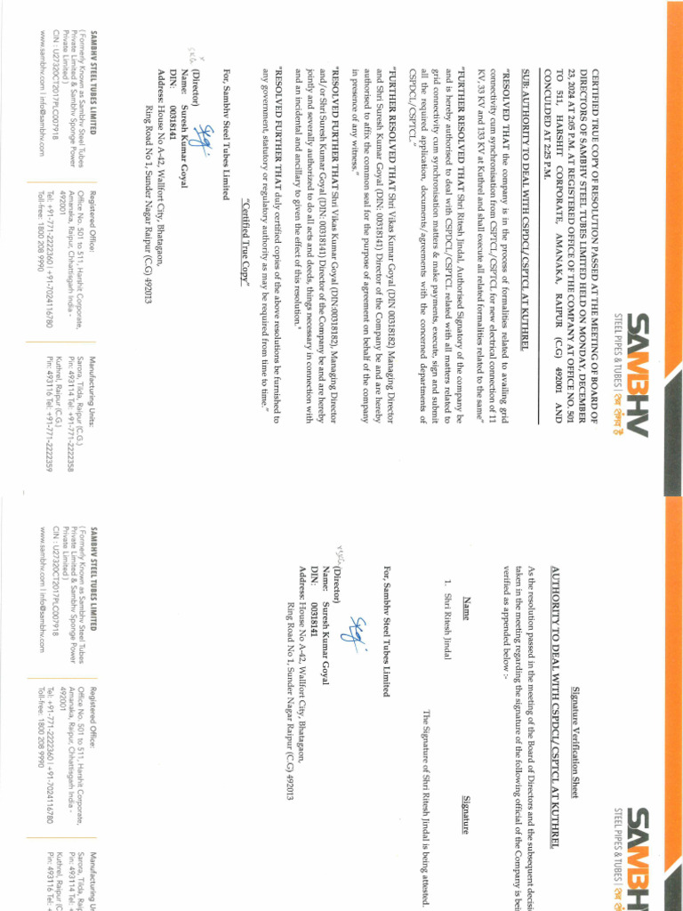 BR For CSPDCL CSPTCL | PDF