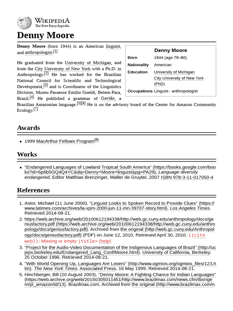 Denny_Moore | PDF | Linguistics | Human Communication