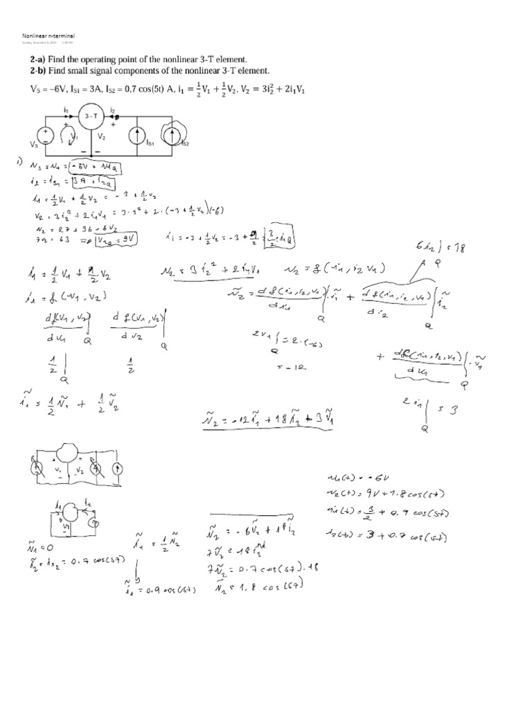 Nonlinear N Terminal | PDF