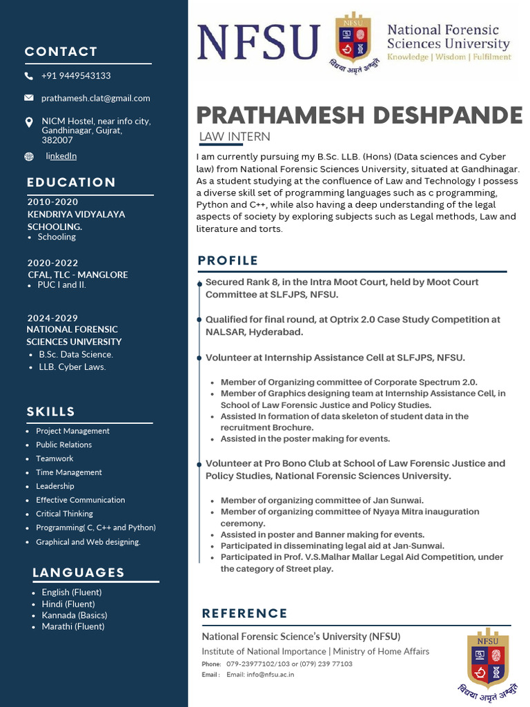 Prathamesh GSLSA | PDF | Justice | Crime & Violence