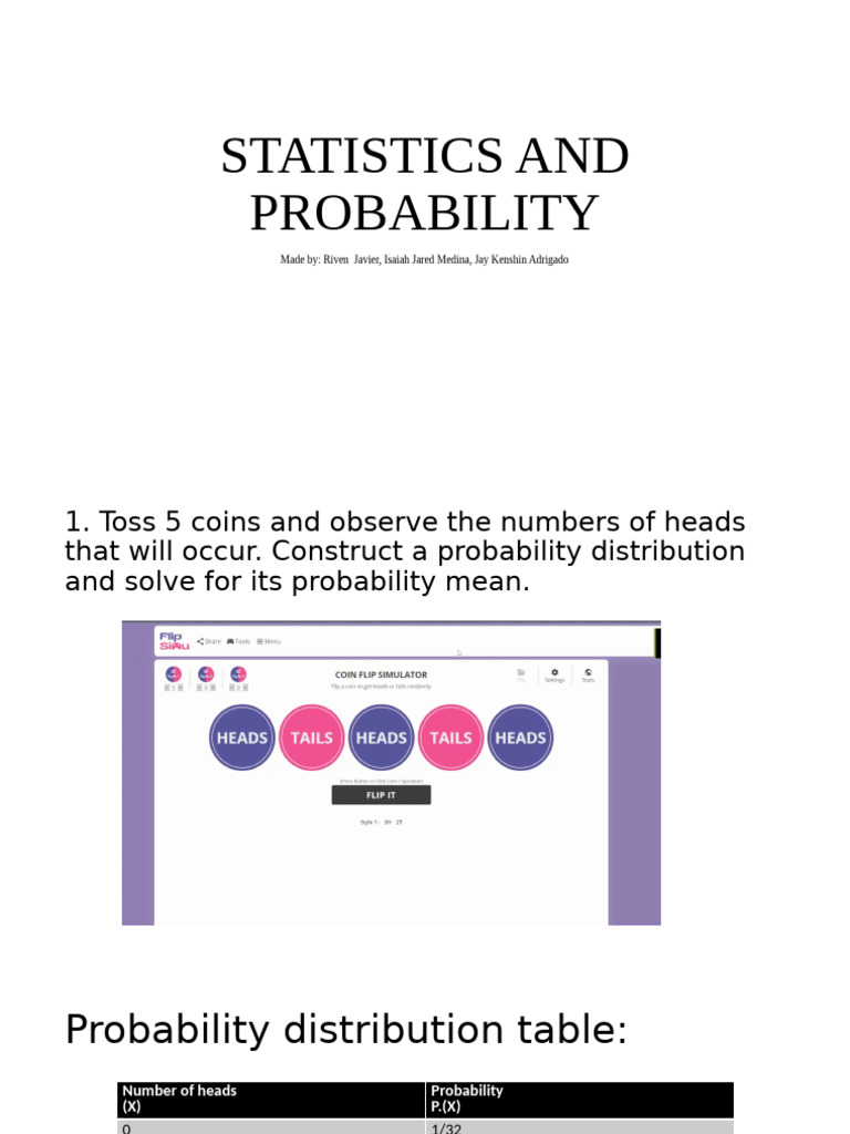 Statistics and Probability | PDF | Variance | Standard Deviation